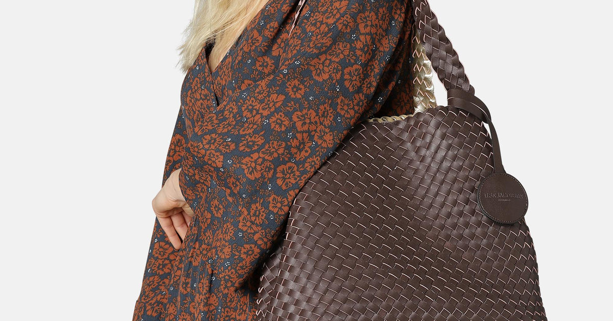 Tote Bag Braided - Java Platin