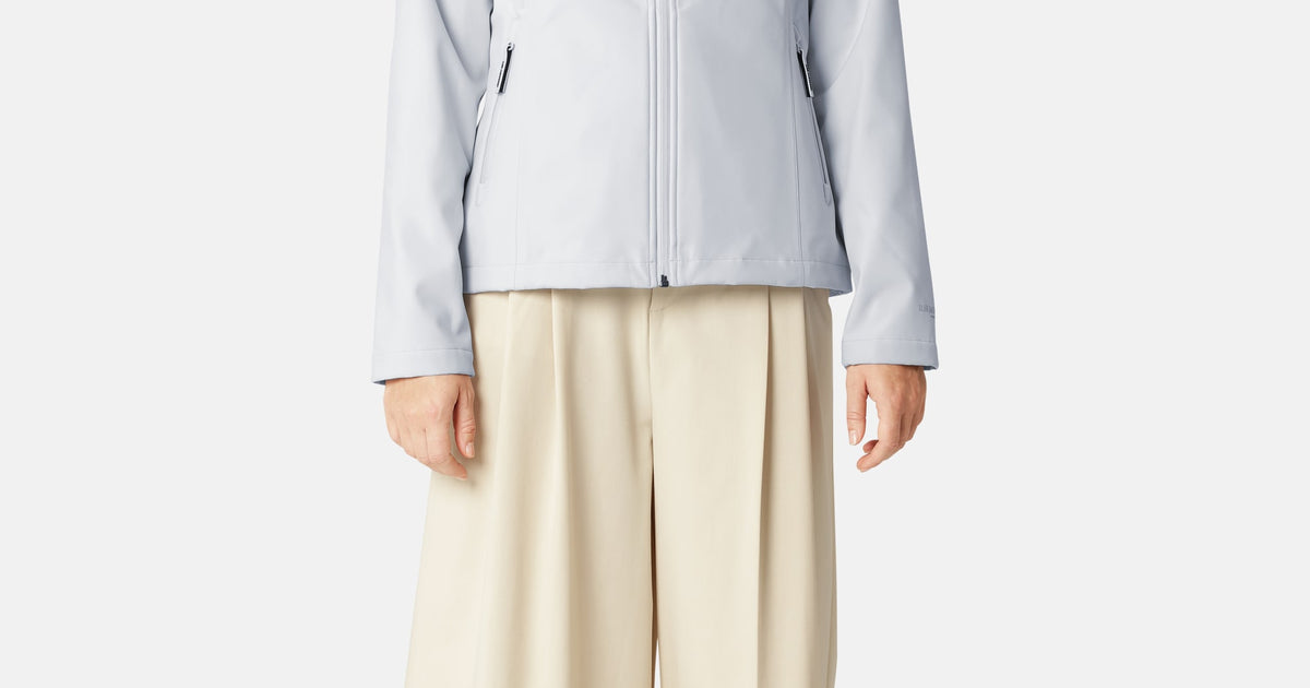 Short Softshell Raincoat - Heather