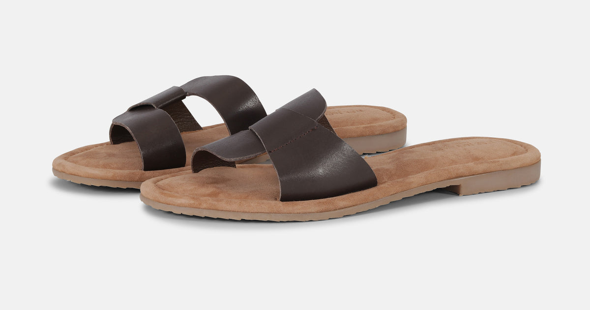 Leather Sandal - Bison