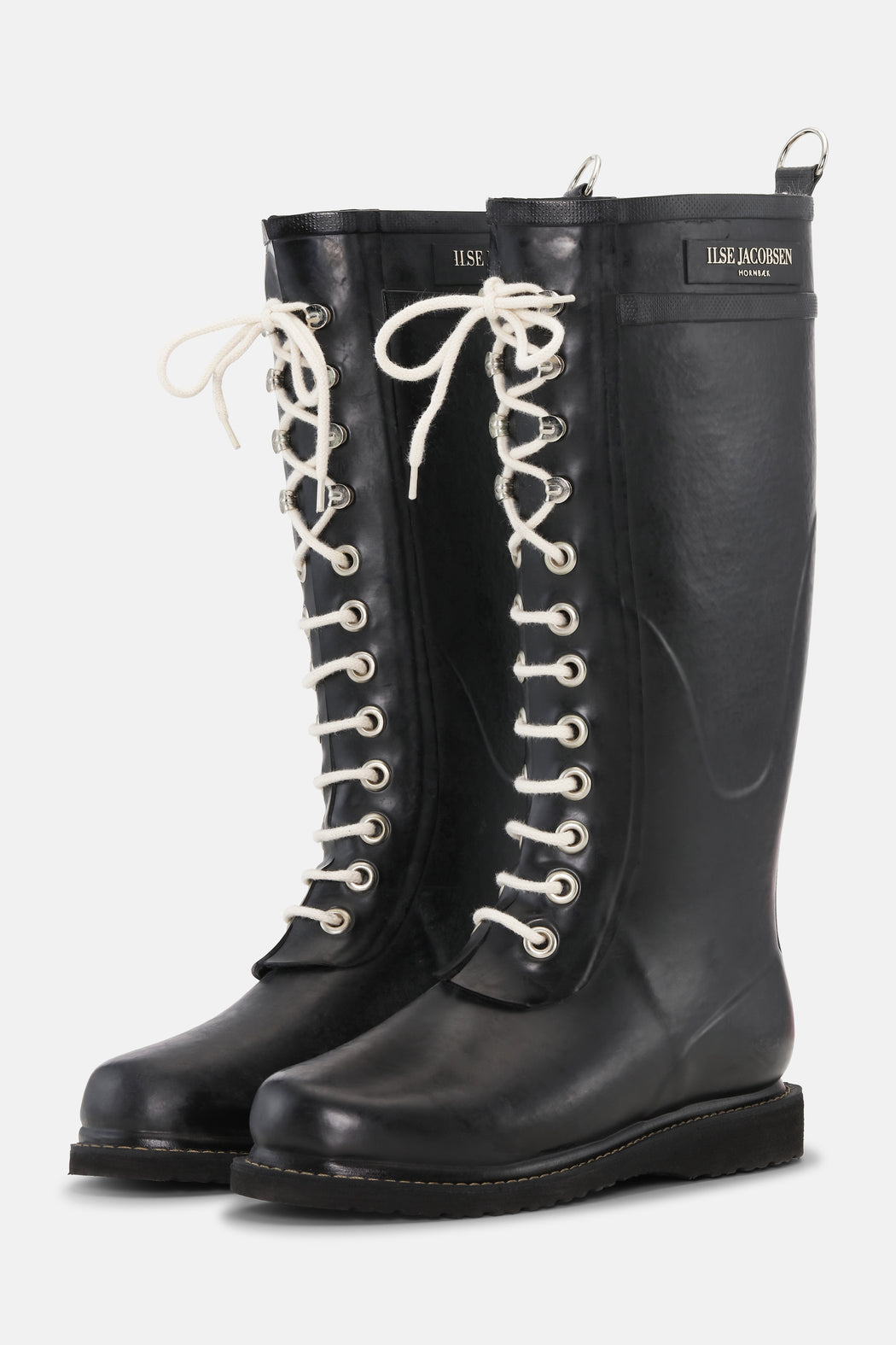 Long Rubber Boots - Black