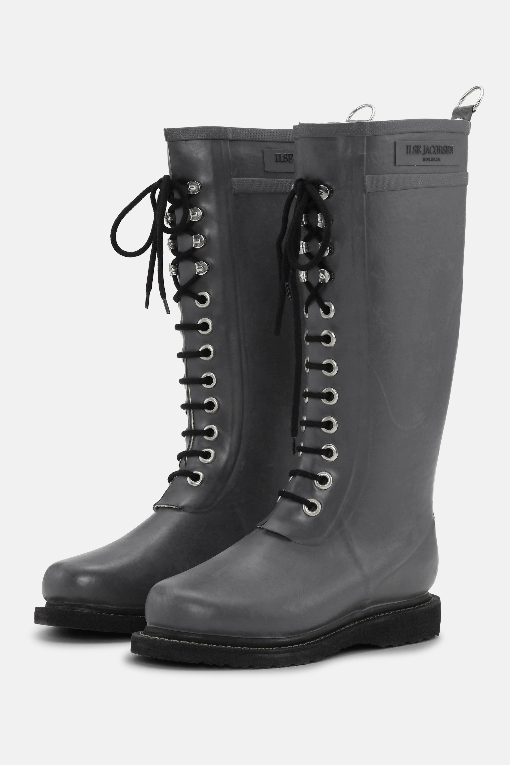 Long Rubber Boots - Dark Indigo