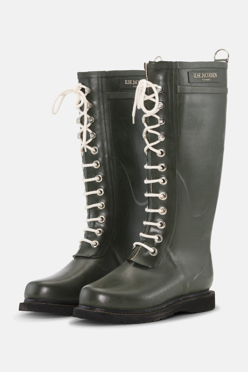 Long Rubber Boots - Army