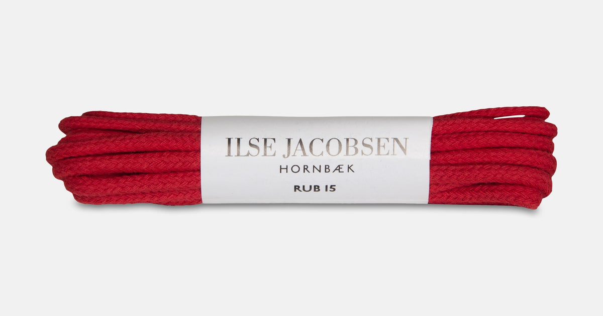 Laces For Medium Rainboots - Red