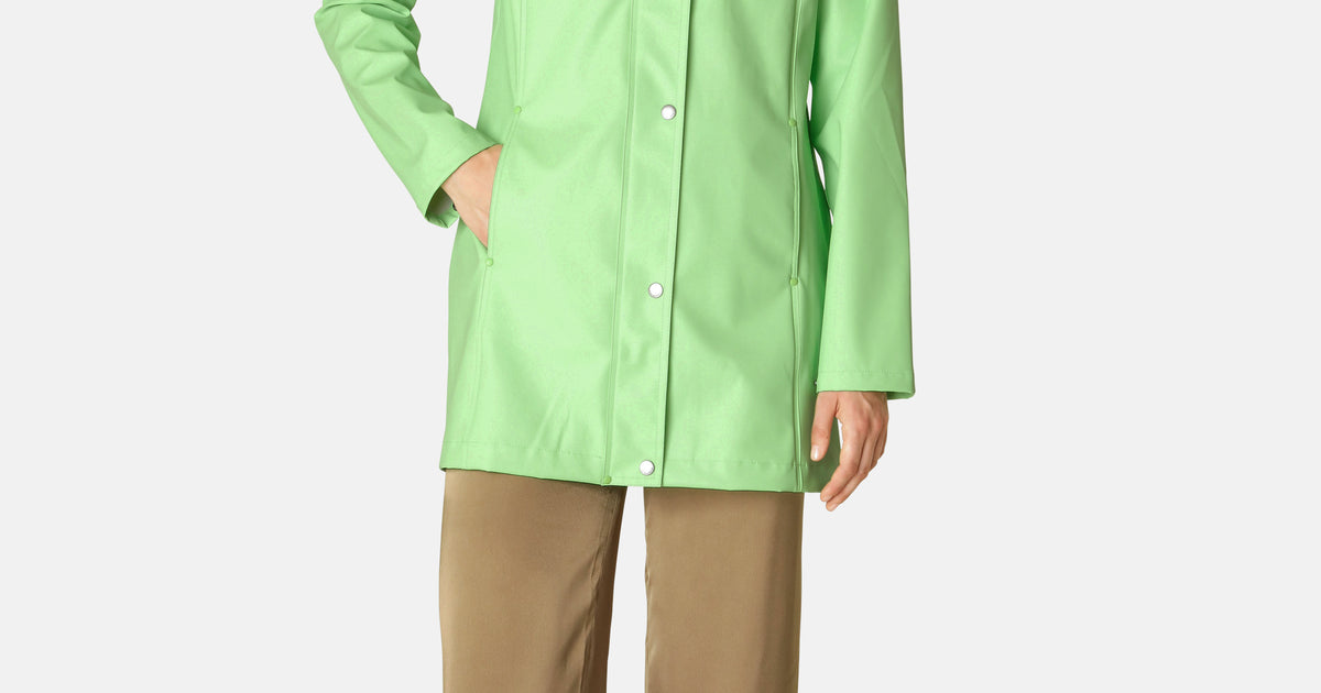 Raincoat - Bright Green