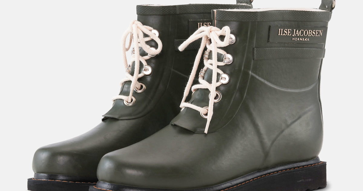 Short Rubber Boots - Army