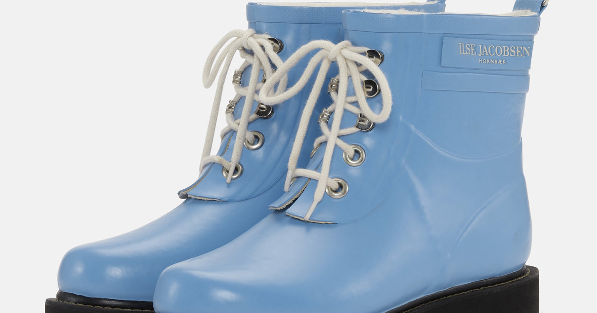 Short Rubber Boots - Light Regatta