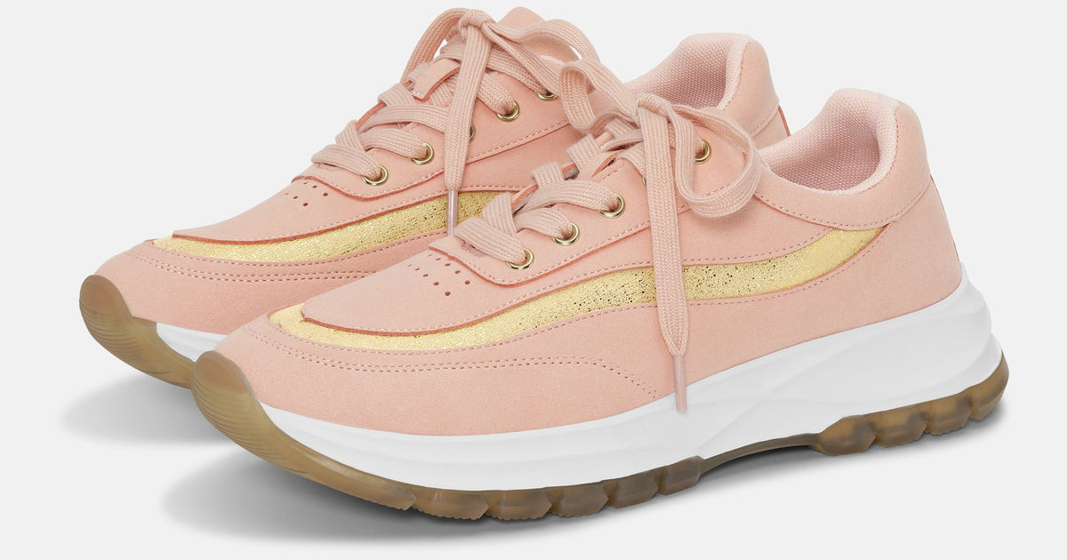 Sneakers - Adobe Rose White